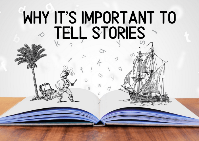 Why It’s Important to tell Stories – GEORGE L THOMAS