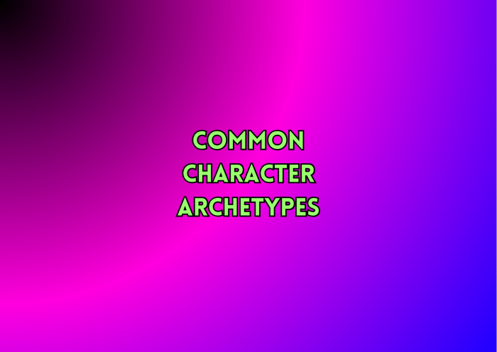 Common Character Archetypes – GEORGE L THOMAS